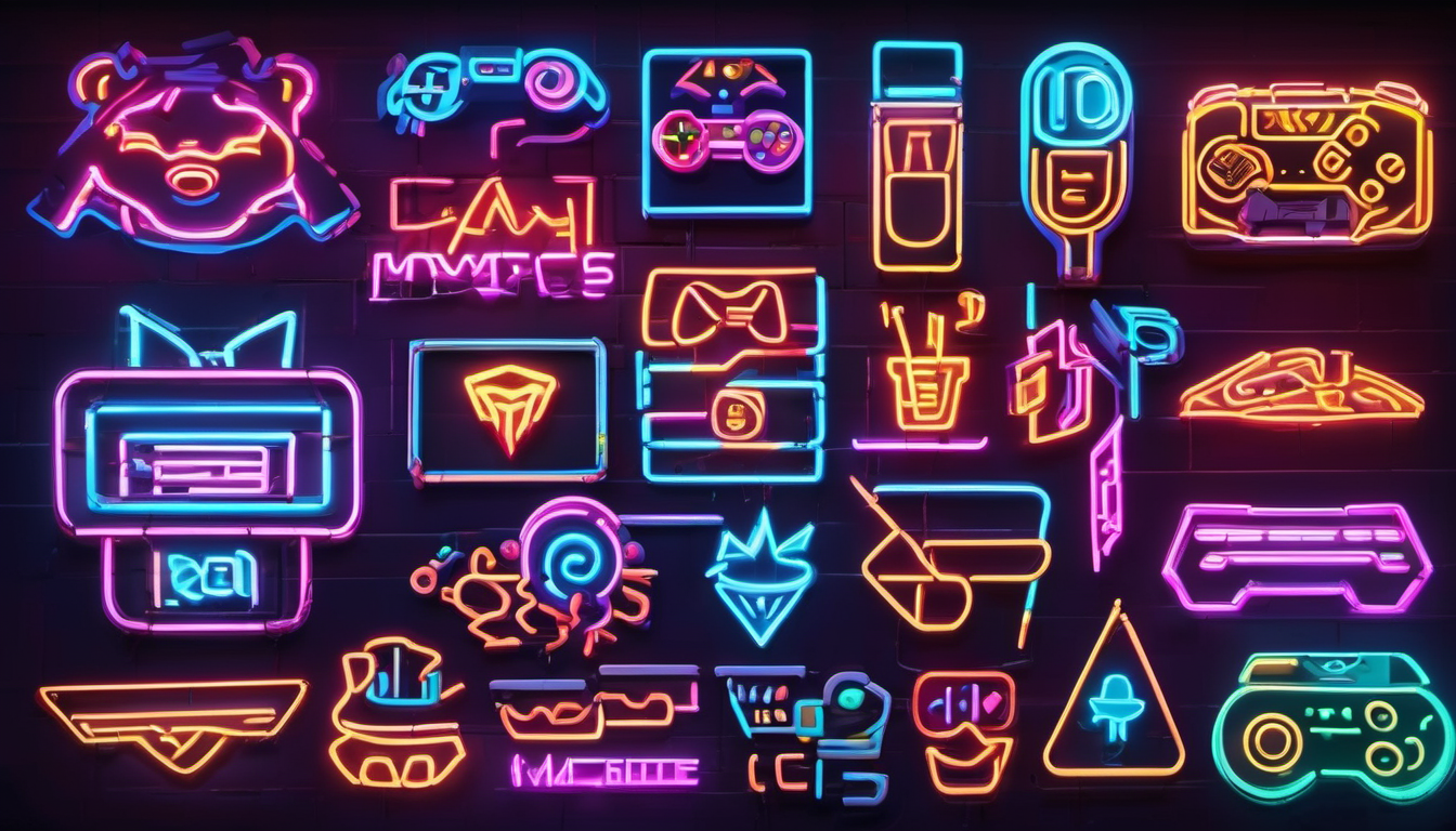 Plug and Play Ambiance: Easy Tips for Setting Up Video Game Neon Signs ...