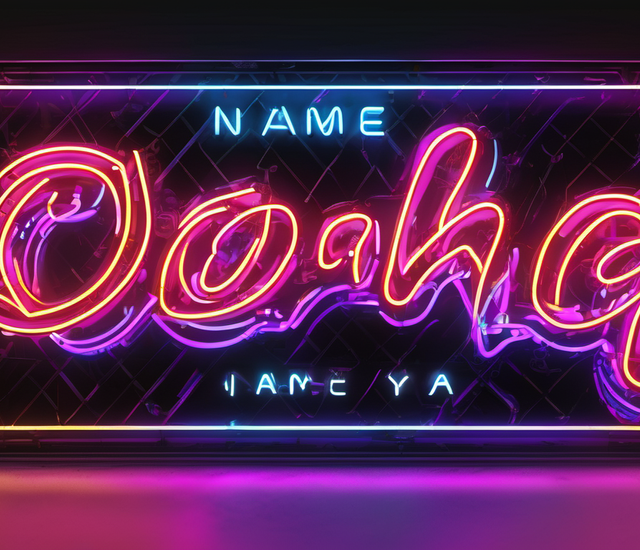 Name Neon Signs: The Hottest Home Decor Trend of 2024 – Best Buy Neon Signs