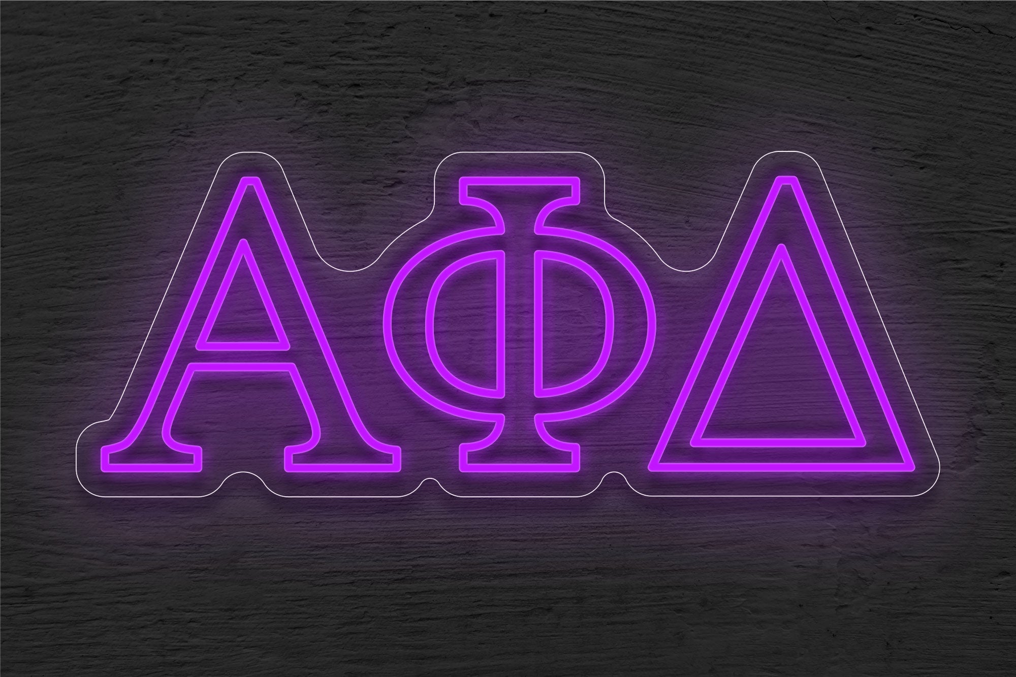 Alpha Phi Delta LED Neon Sign - Best Buy Neon Signs