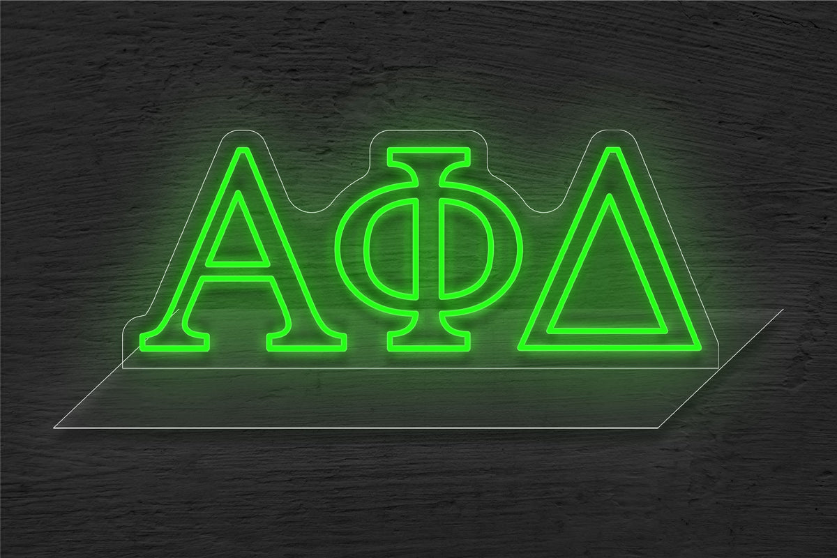 Alpha Phi Delta LED Neon Sign - Best Buy Neon Signs