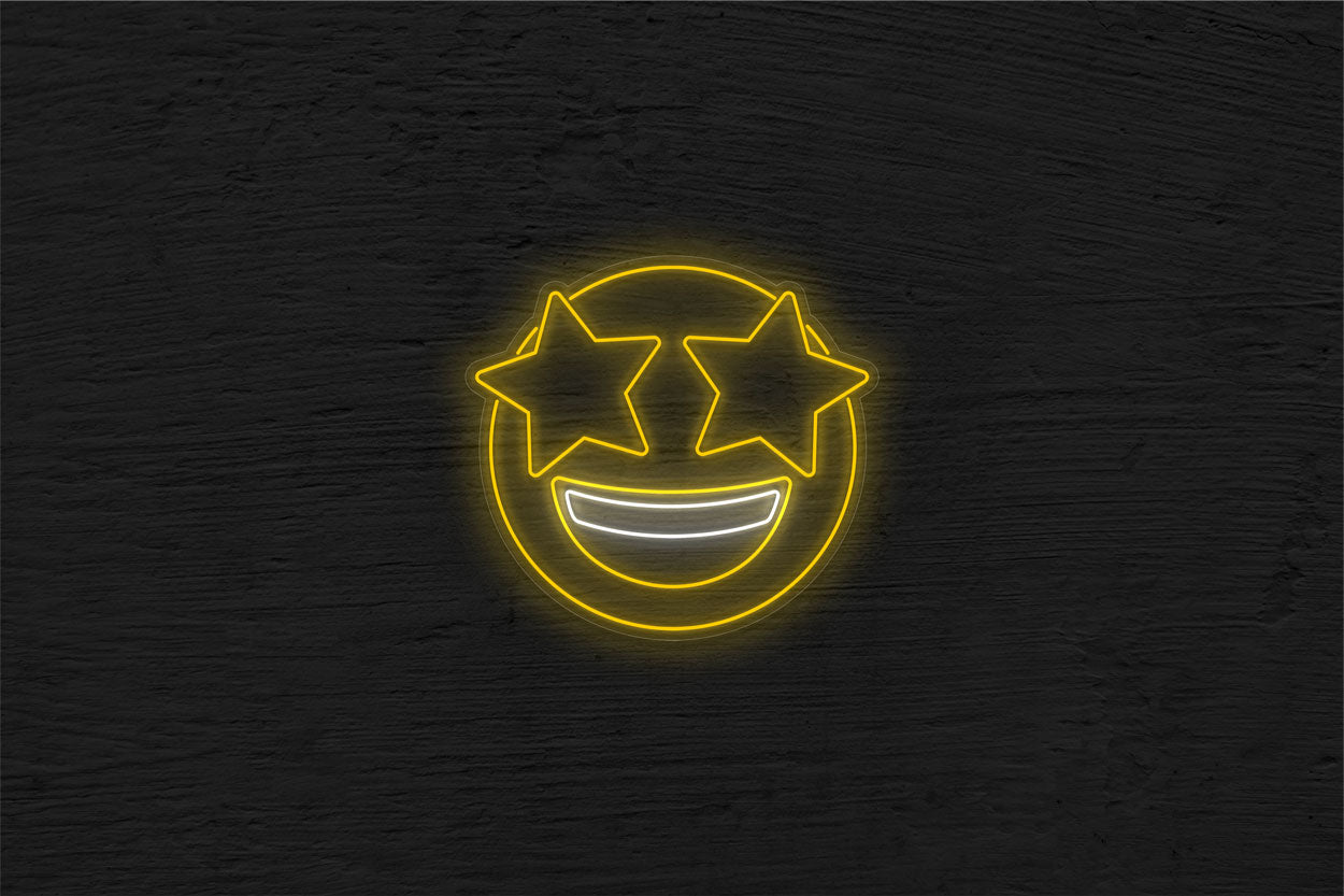 Buy Amazed Emoji LED Neon Sign | Emoji Neon Signs from Best Buy Neon Signs