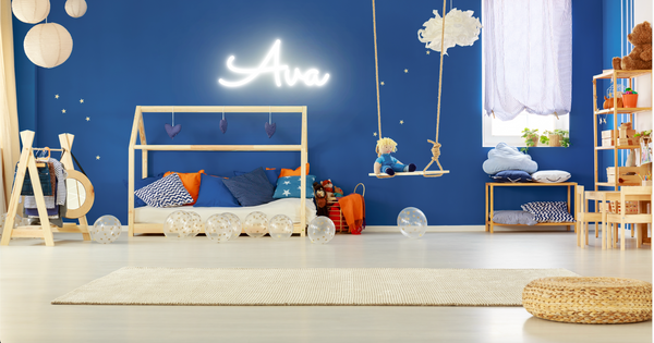 "Ava" Baby Name LED Neon Sign | Best Buy Neon Signs