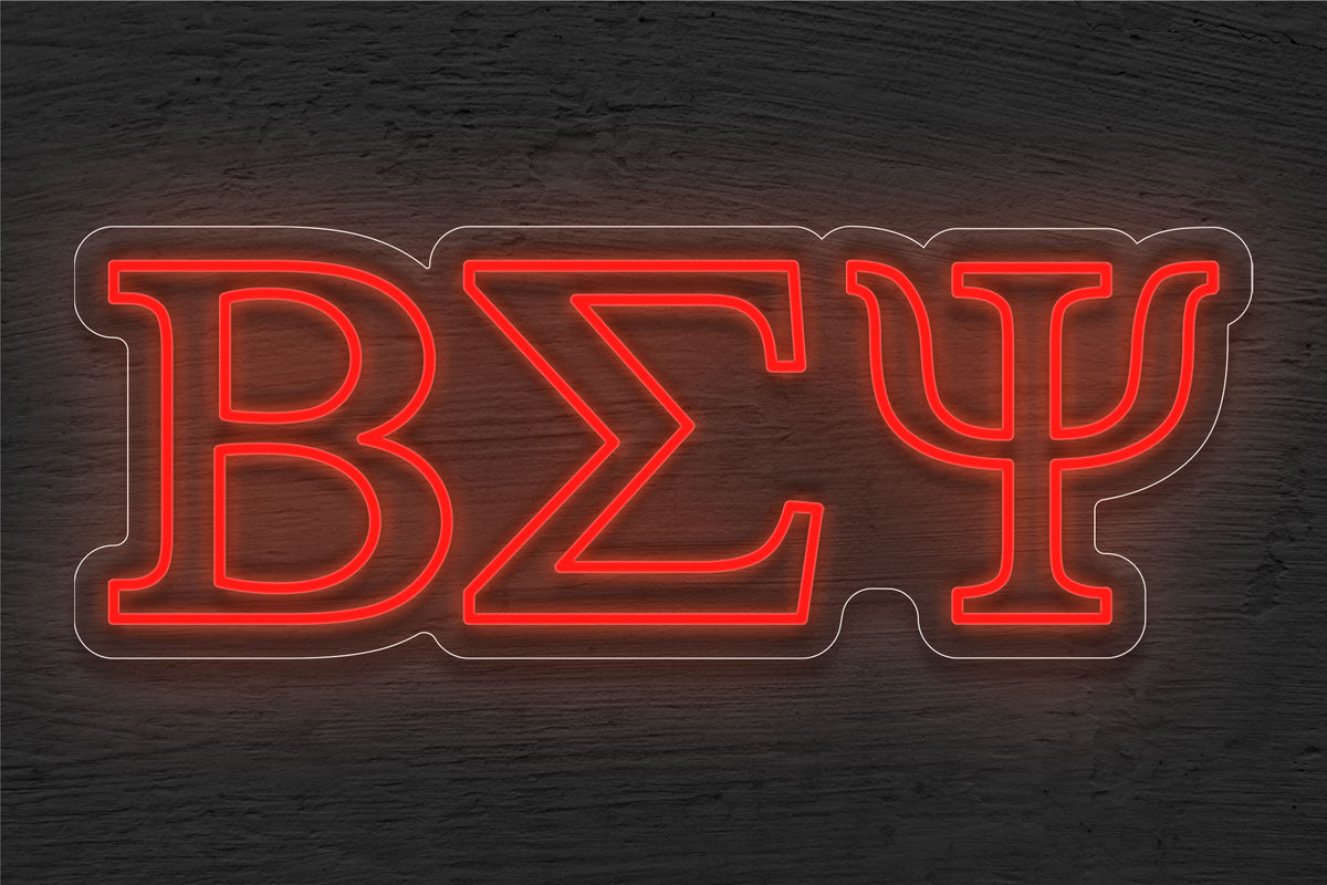 Beta Sigma Psi LED Neon Sign | Best Buy Neon Signs