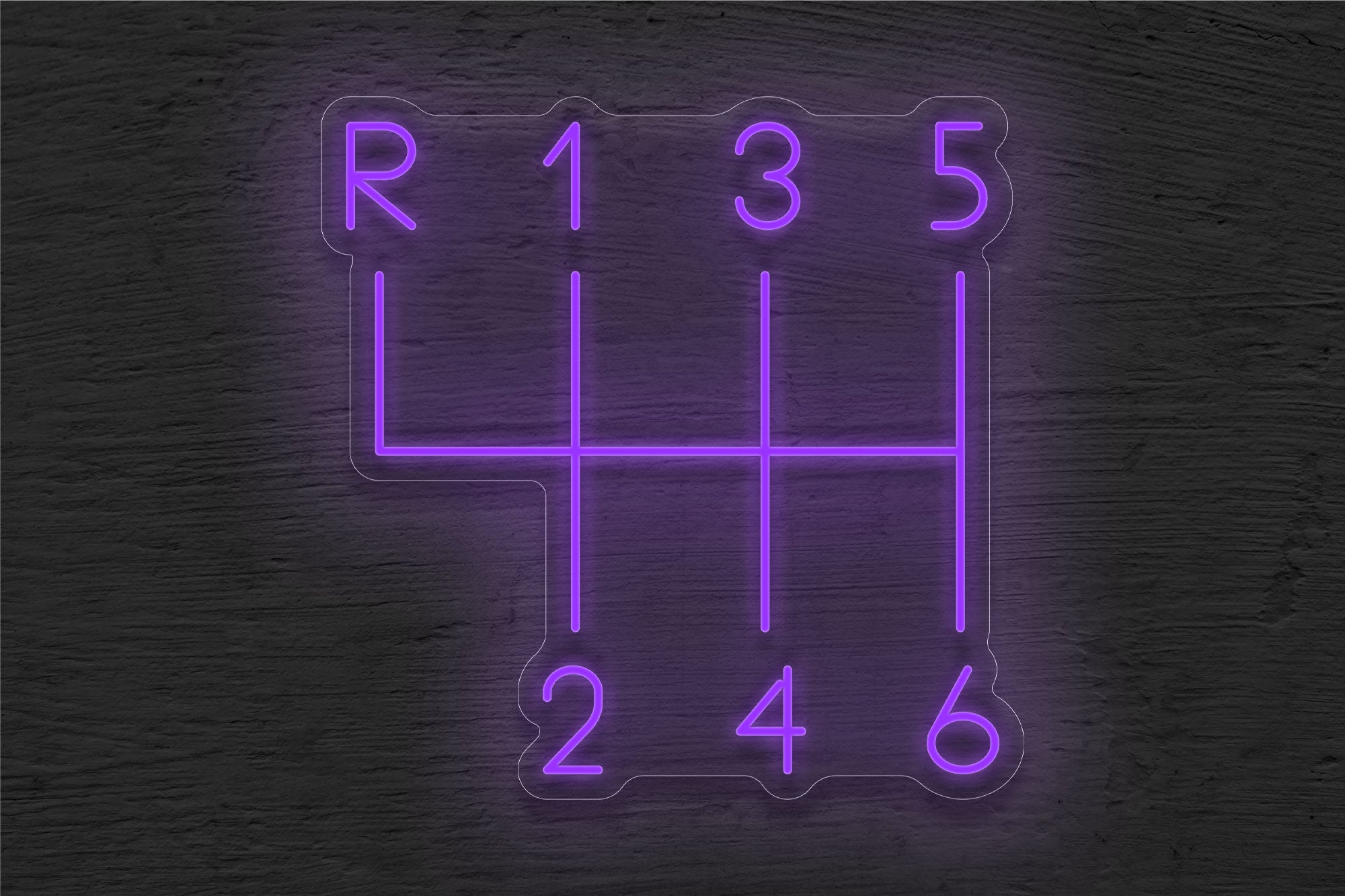 Buy Gear Shift Logo LED Neon Sign | Auto Repair Neon Signs from Best ...