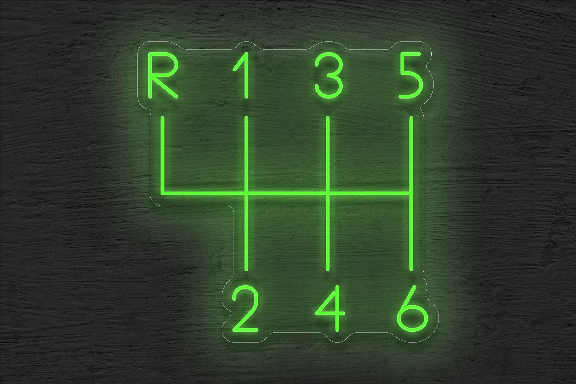 Buy Gear Shift Logo LED Neon Sign | Auto Repair Neon Signs from Best ...