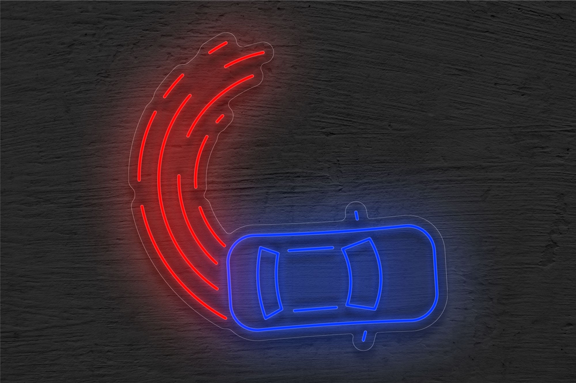 Car Drifting LED Neon Sign | Best Buy Neon Signs