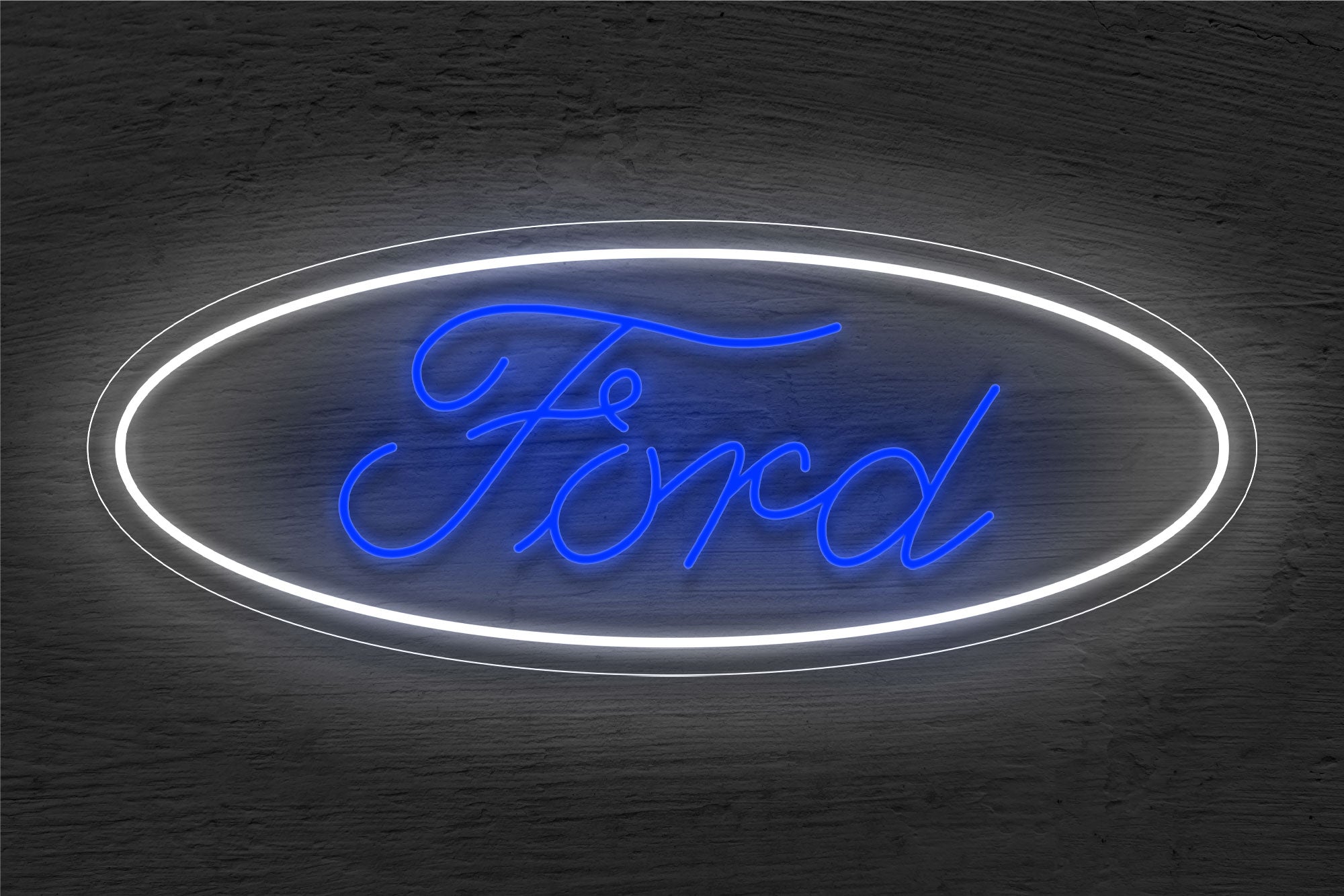 Buy Ford Logo LED Neon Sign | Auto Repair Neon Signs from Best Buy Neon ...