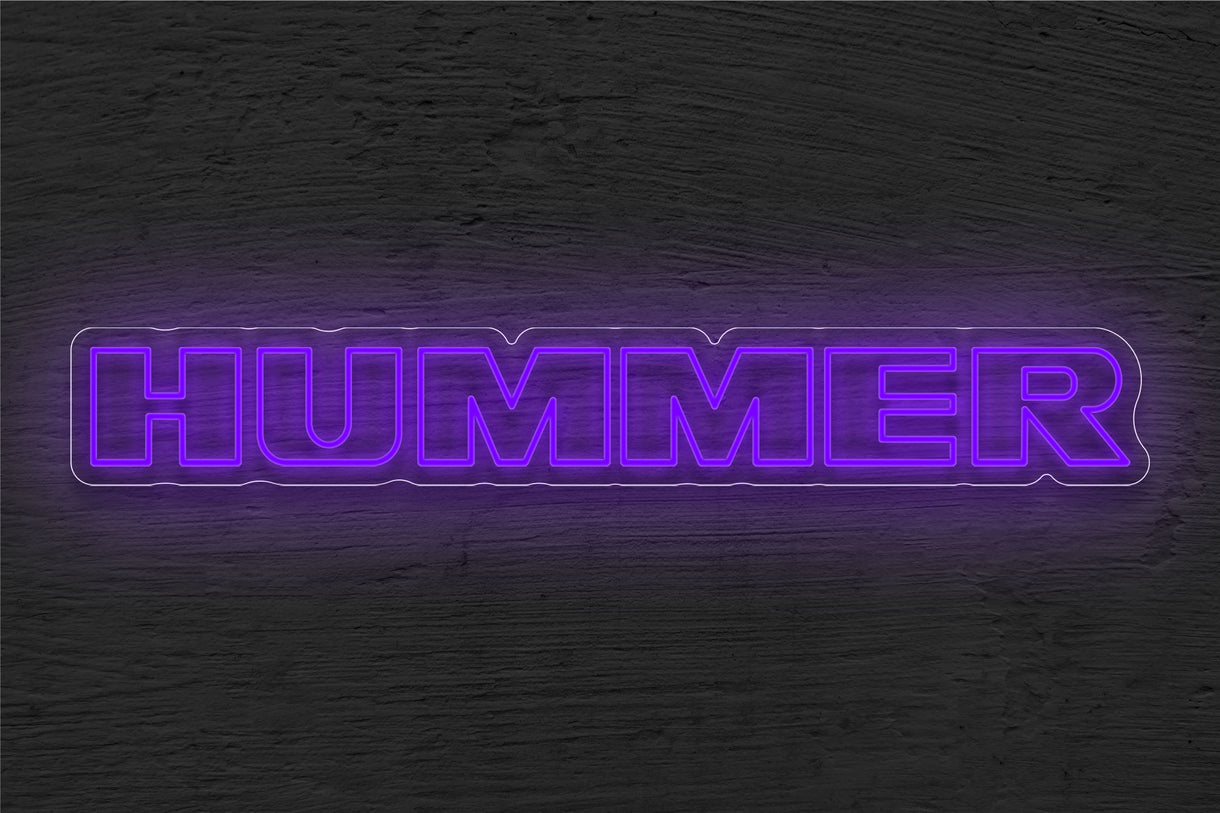 Buy Hummer Logo LED Neon Sign | Auto Repair Signs from Best Buy Neon Signs