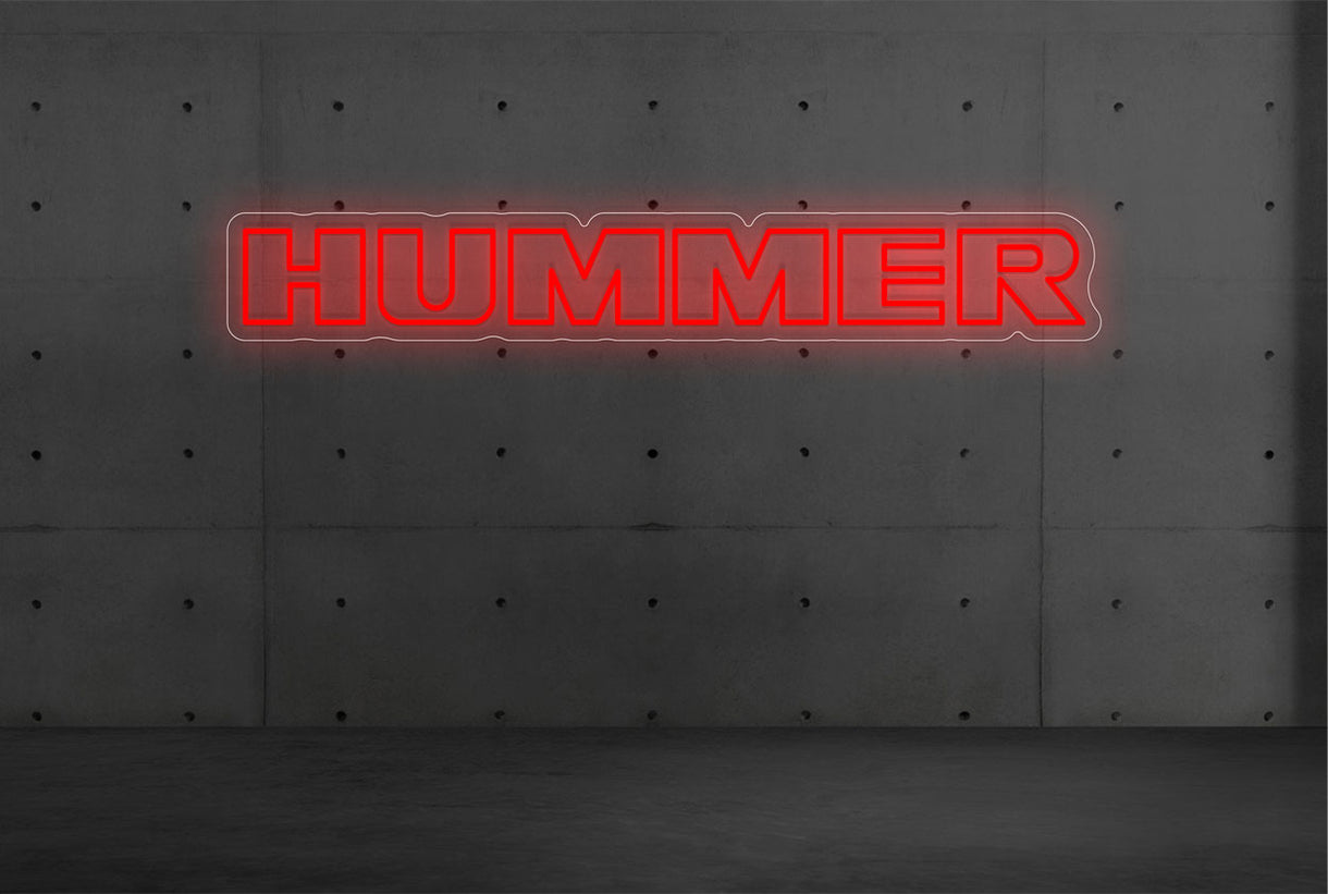 Buy Hummer Logo LED Neon Sign | Auto Repair Signs from Best Buy Neon Signs