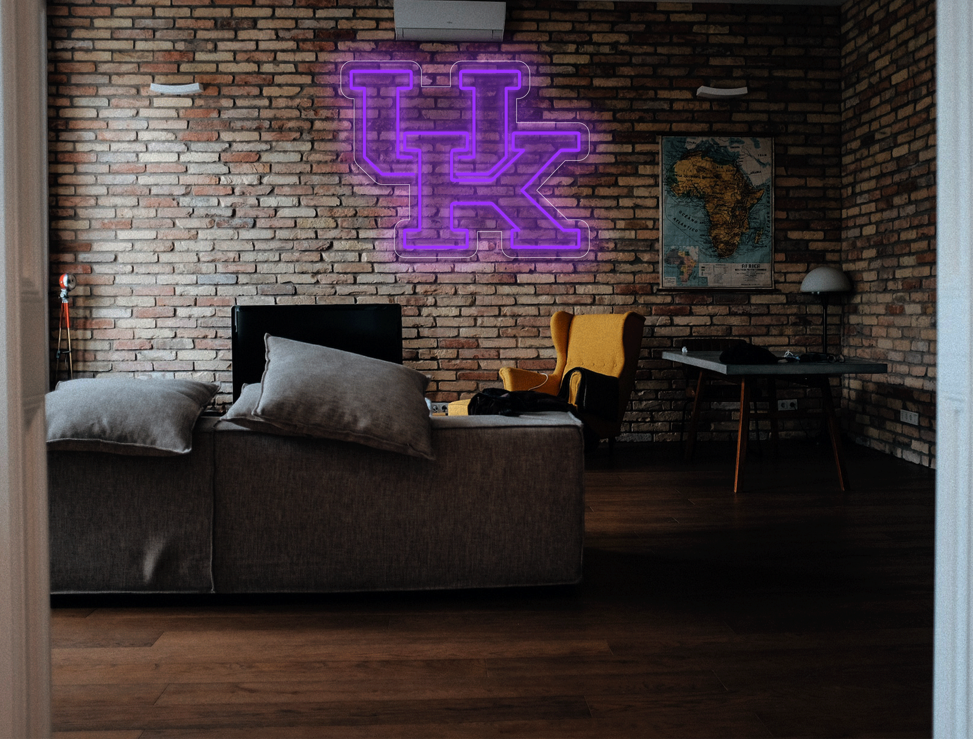 Kentucky Wildcats Men's Basketball LED Neon Sign | Sports Neon Signs ...