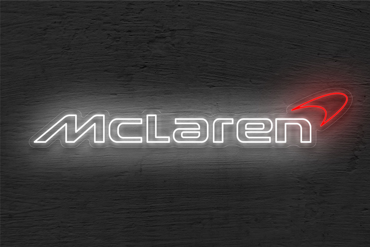 Buy McLaren Logo LED Neon Sign | Auto Repair Signs from Best Buy Neon Signs
