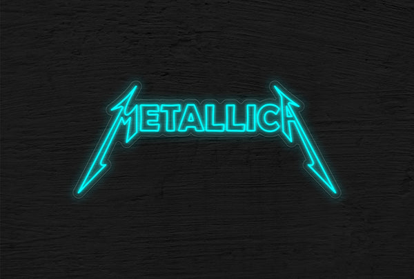 Metallica Logo LED Neon Sign | Music Neon Signs | Best Buy Neon Signs