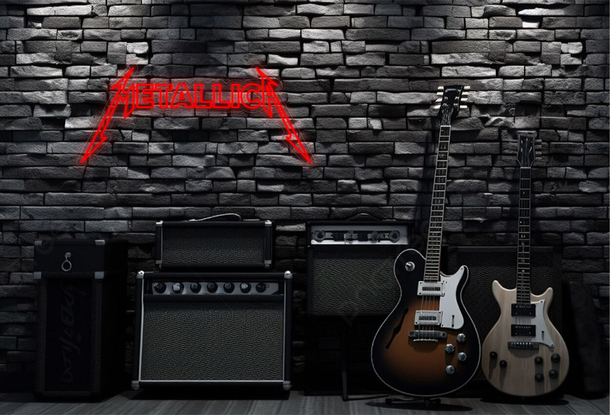 Buy Metallica Logo LED Neon Sign | Best Selling Neon Signs from Best ...