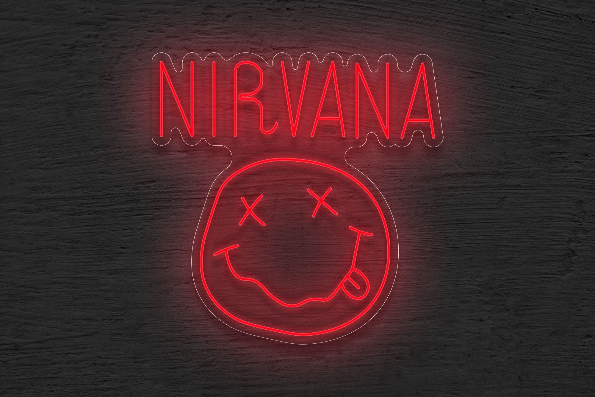 Nirvana and Logo LED Neon Sign | Music Neon Signs | Best Buy Neon Signs
