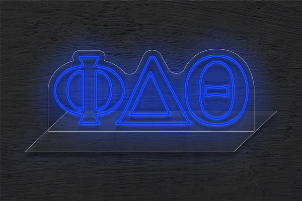 Phi Delta Theta LED Neon Sign - Best Buy Neon Signs