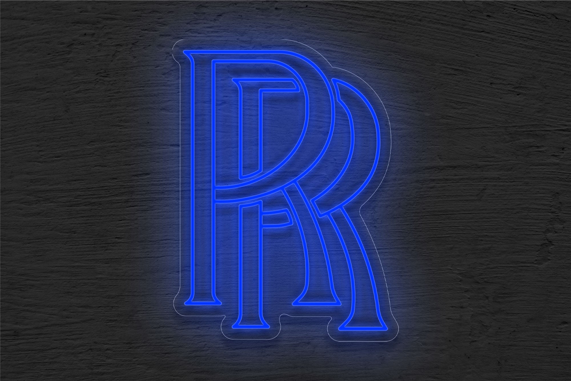 Rolls Royce Logo LED Neon Sign | Auto Repair Neon Signs | Best Buy Neon ...