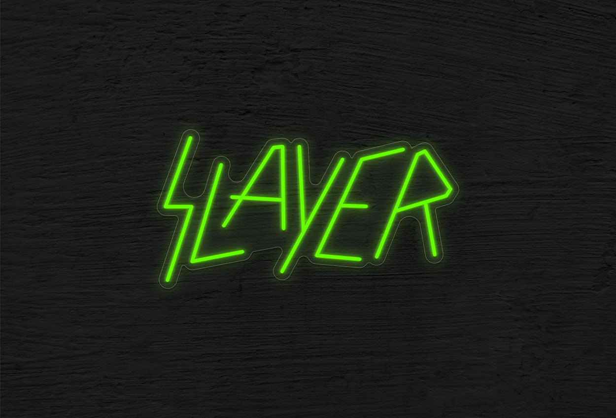 Slayer LED Neon Sign | Music Neon Signs | Best Buy Neon Signs