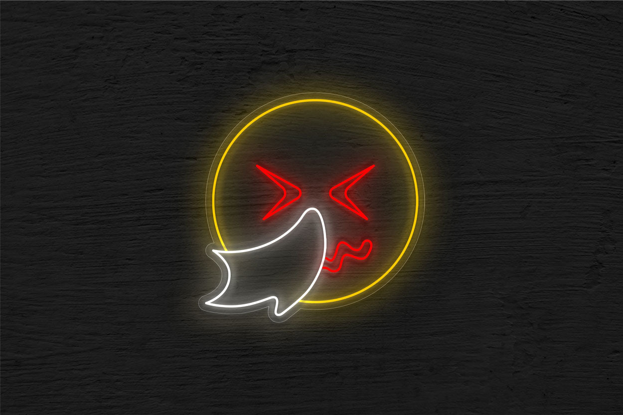 Buy Sneeze Emoji LED Neon Sign | Emoji Neon Signs from Best Buy Neon Signs
