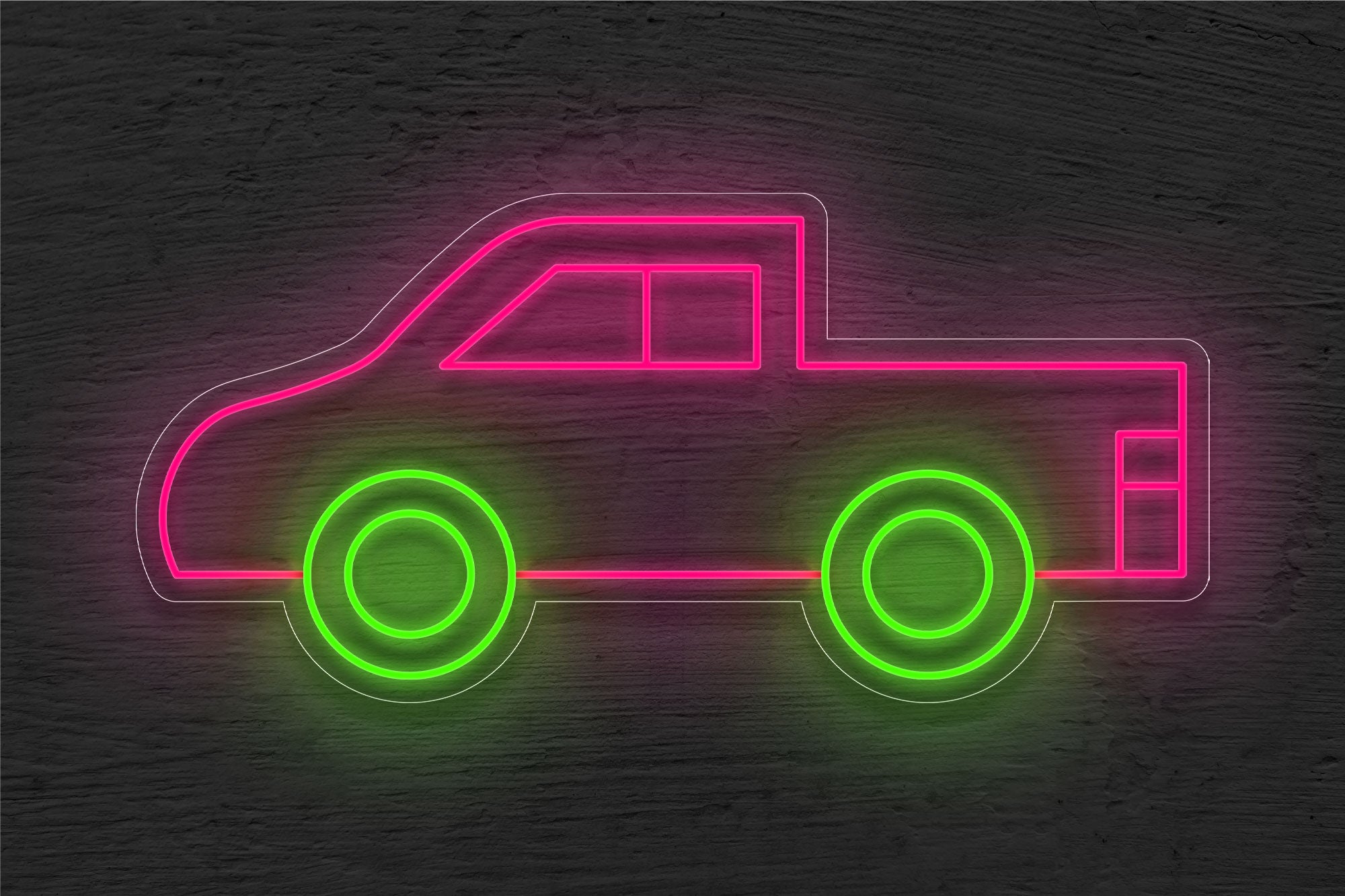 Pickup Truck LED Neon Sign | Auto Repair Neon Signs | Best Buy Neon Signs