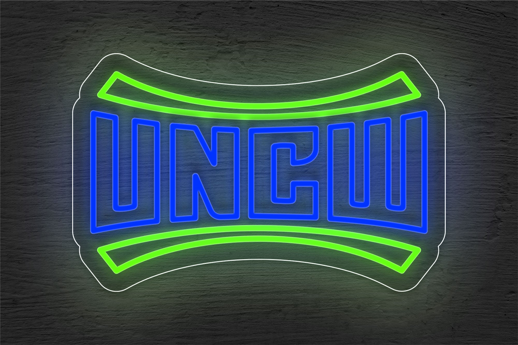 UNC Wilmington Seahawks Men's Basketball LED Neon Sign | Sports Neon ...