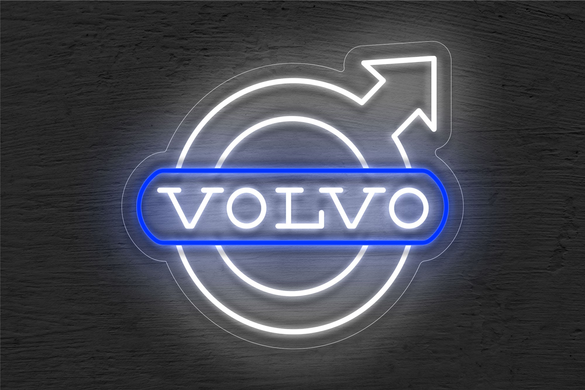 Buy Volvo Logo LED Neon Sign | Auto Repair Neon Signs from Best Buy ...
