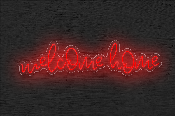 "Welcome Home" LED Neon Sign - Best Buy Neon Signs