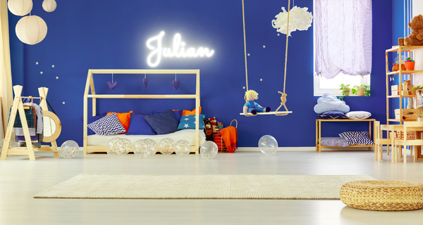Julian Baby Name LED Neon Sign | Baby Boy Names Neon Signs | Best Buy ...
